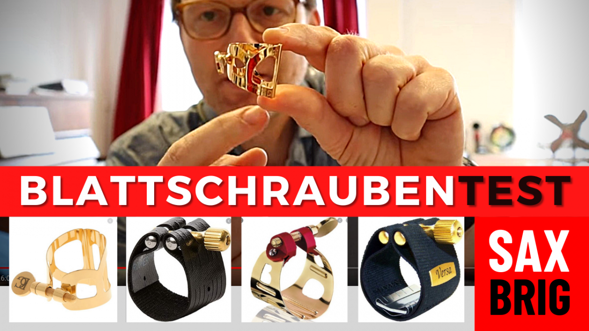 Blattschrauben Saxophon: Ligaturen von BG (Duo) und Rover - Daily Sax ...